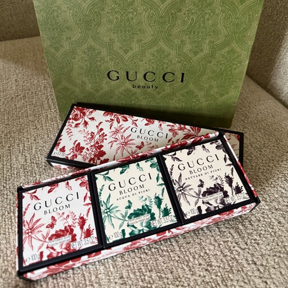Gucci | Bath & Body | Nib Gucci Bloom Perfumed Soap Trio | Poshmark
